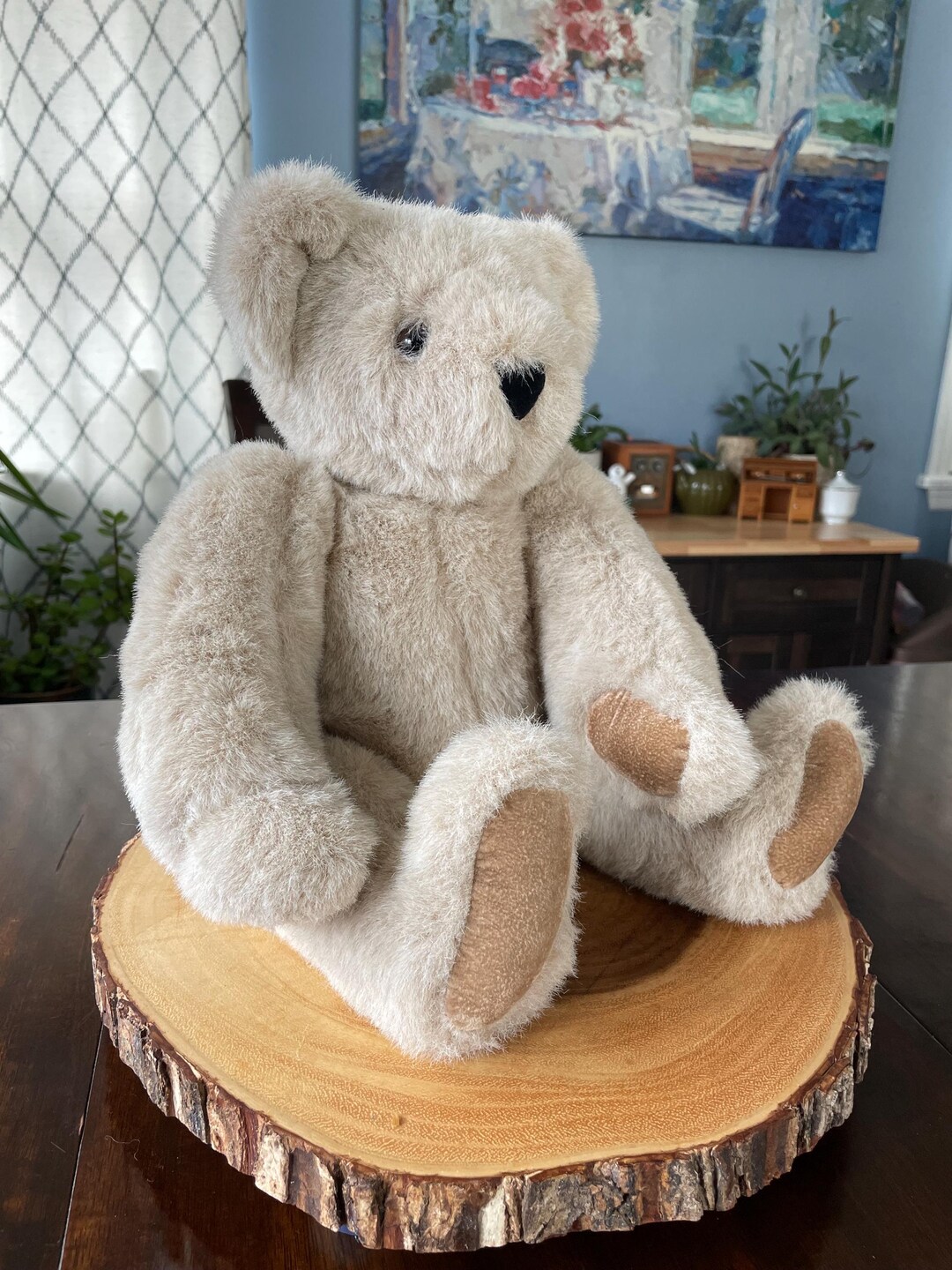 Vintage 1994 Vermont Teddy Bear Company – Handcrafted Plush Bear - Etsy