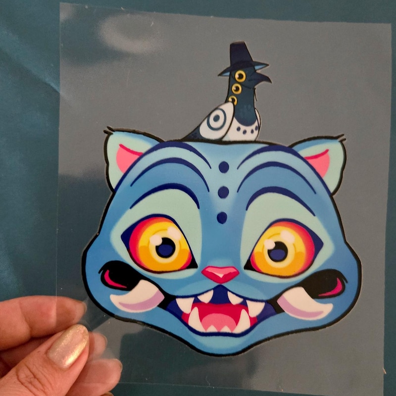 Tiger Waterproof Decal - Etsy