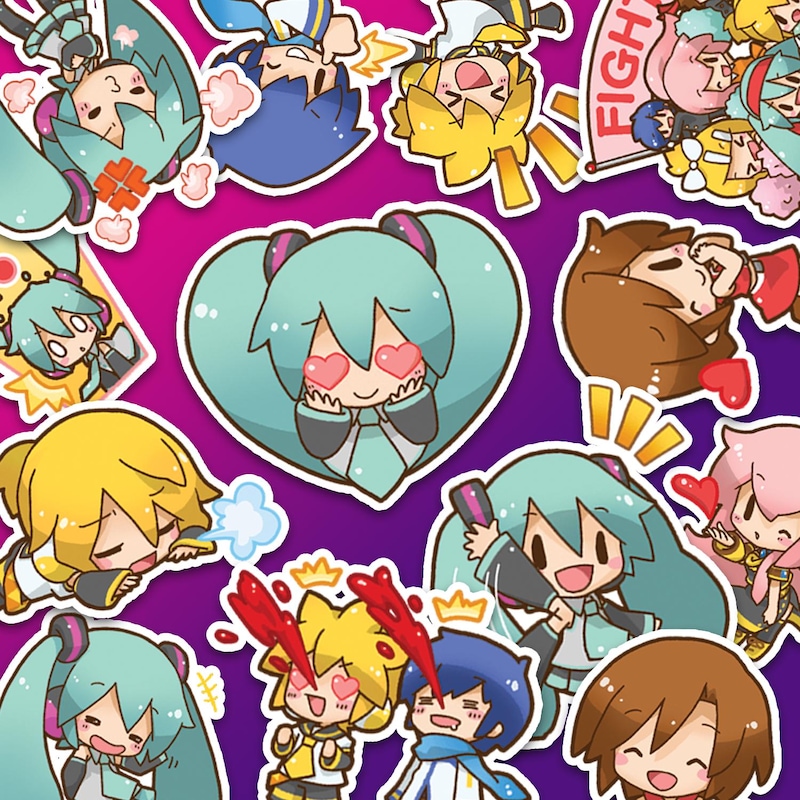 Hatsune Miku Sticker - Etsy