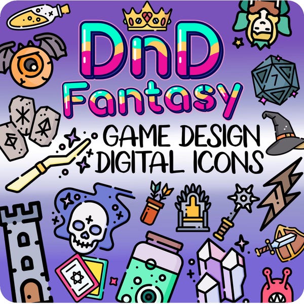 Dnd Character Icons - Etsy