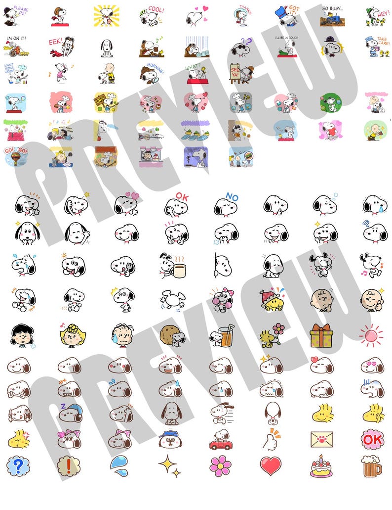 Classic Snoops Dog Digital Stickers - Clipart Bundle -goodnote Icons ...