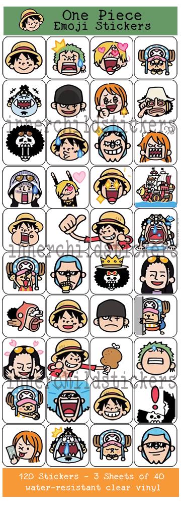 Chopper and Crew Emotion and Routine Stickers for Journals/planners ...