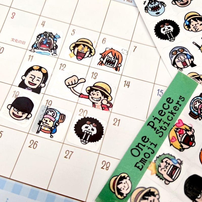 One Piece Journal Sticker - Etsy