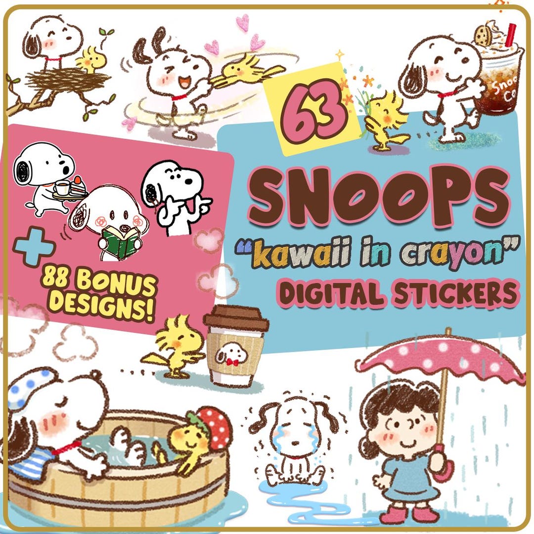 Snoops Dog Digital Stickers - Printable Stickers - Clipart -goodnote ...
