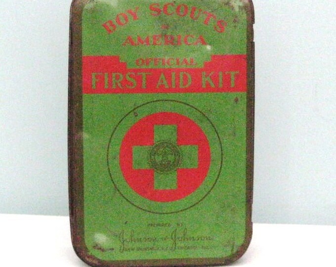 Boy Scouts of America Official First Aid Kit Box - Etsy