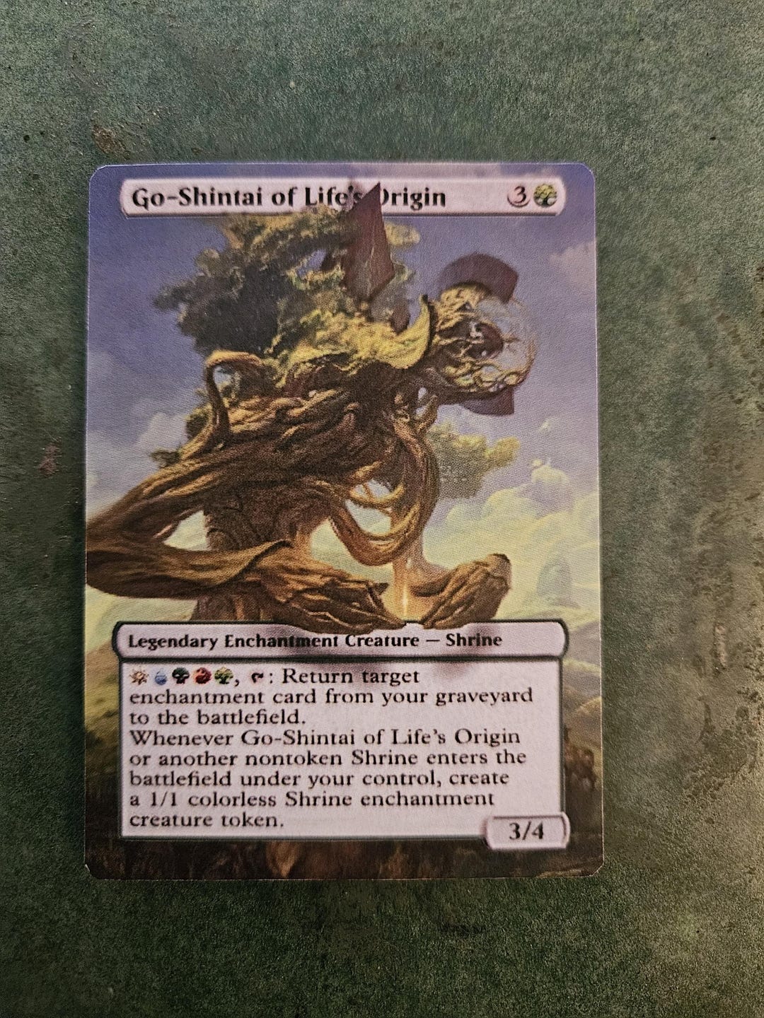 Go-shintai of Lifes Origin Fan Art, Full Art Alter Made by Hand Upon ...