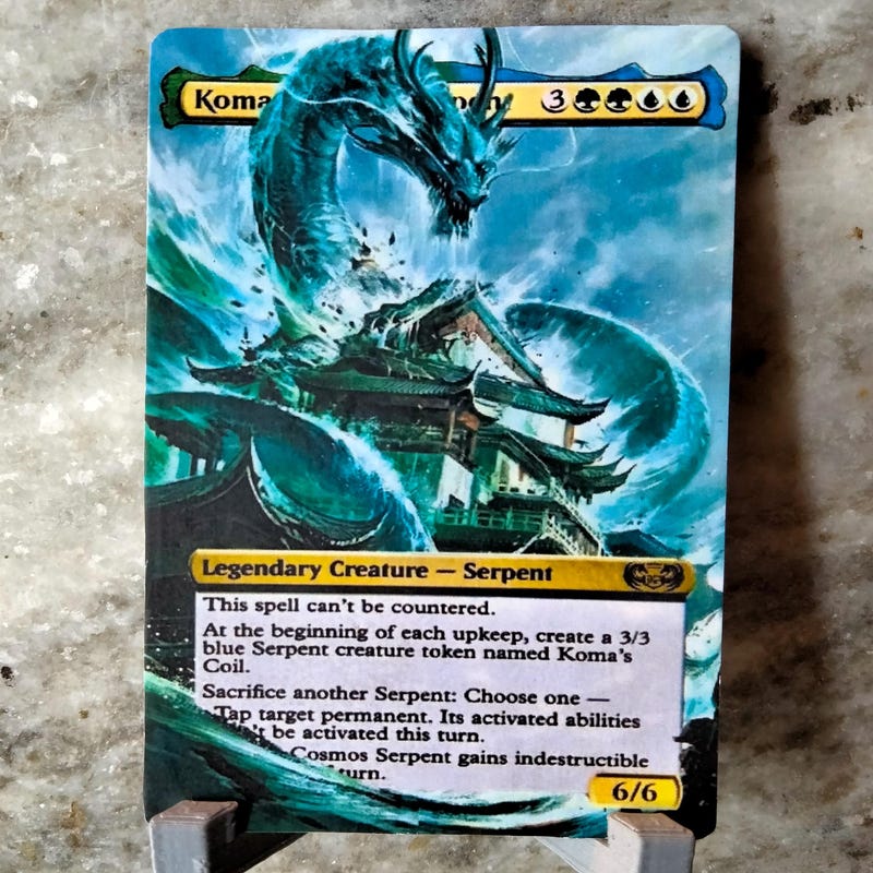 Serpent Mtg Art - Etsy