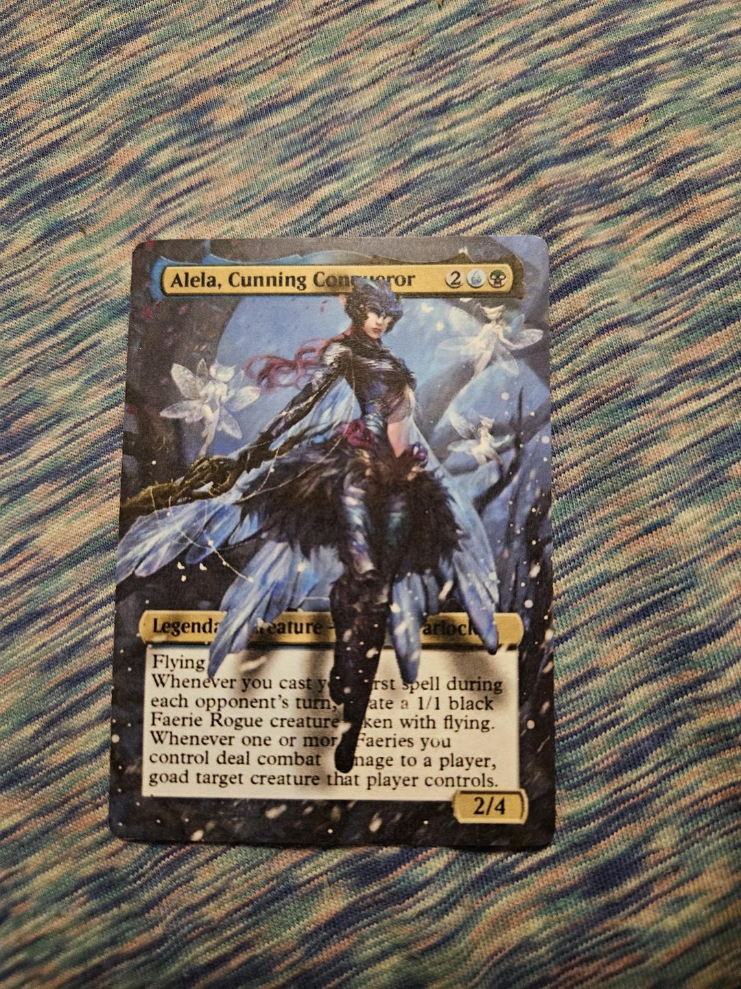 Alela, Cunning Conquer Fan Art Card, Full Art Alter Made by Hand Upon ...