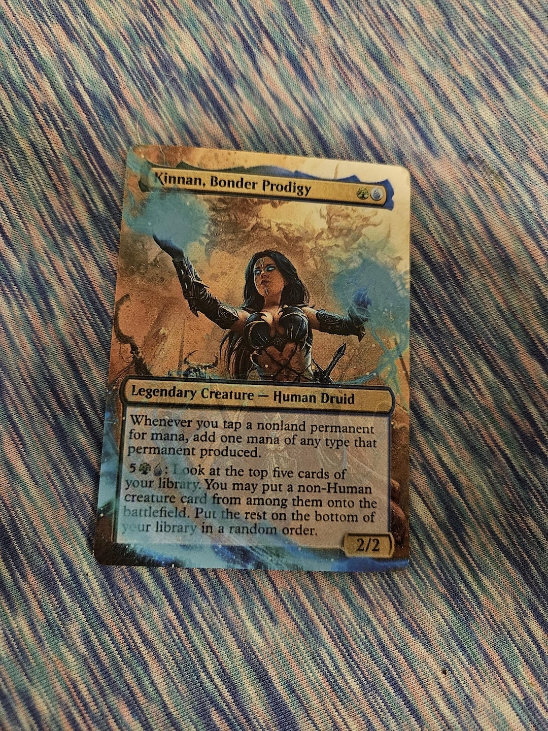 Kinnan, Bonder Prodigy Fan Art, Full Art Alter Made by Hand Upon Order ...