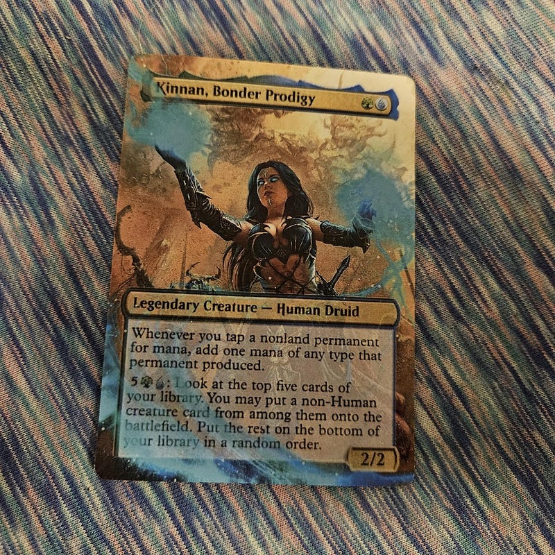 Kinnan Playmat Mtg - Etsy