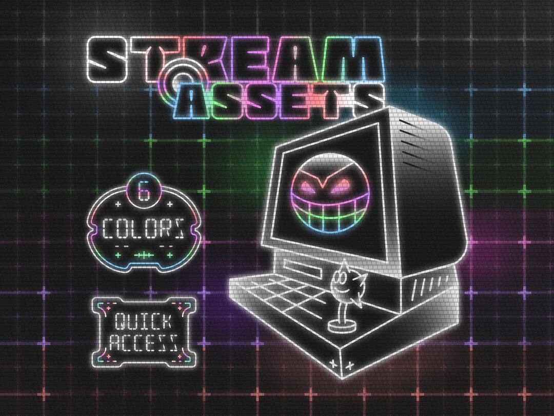 Animated Stream Assets - Overlays Alerts Backgrounds Transition Banners ...