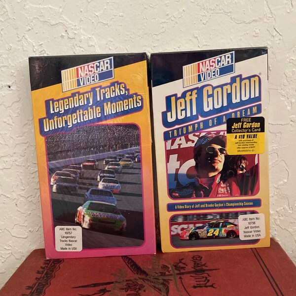 Nascar Vhs Tapes - Etsy
