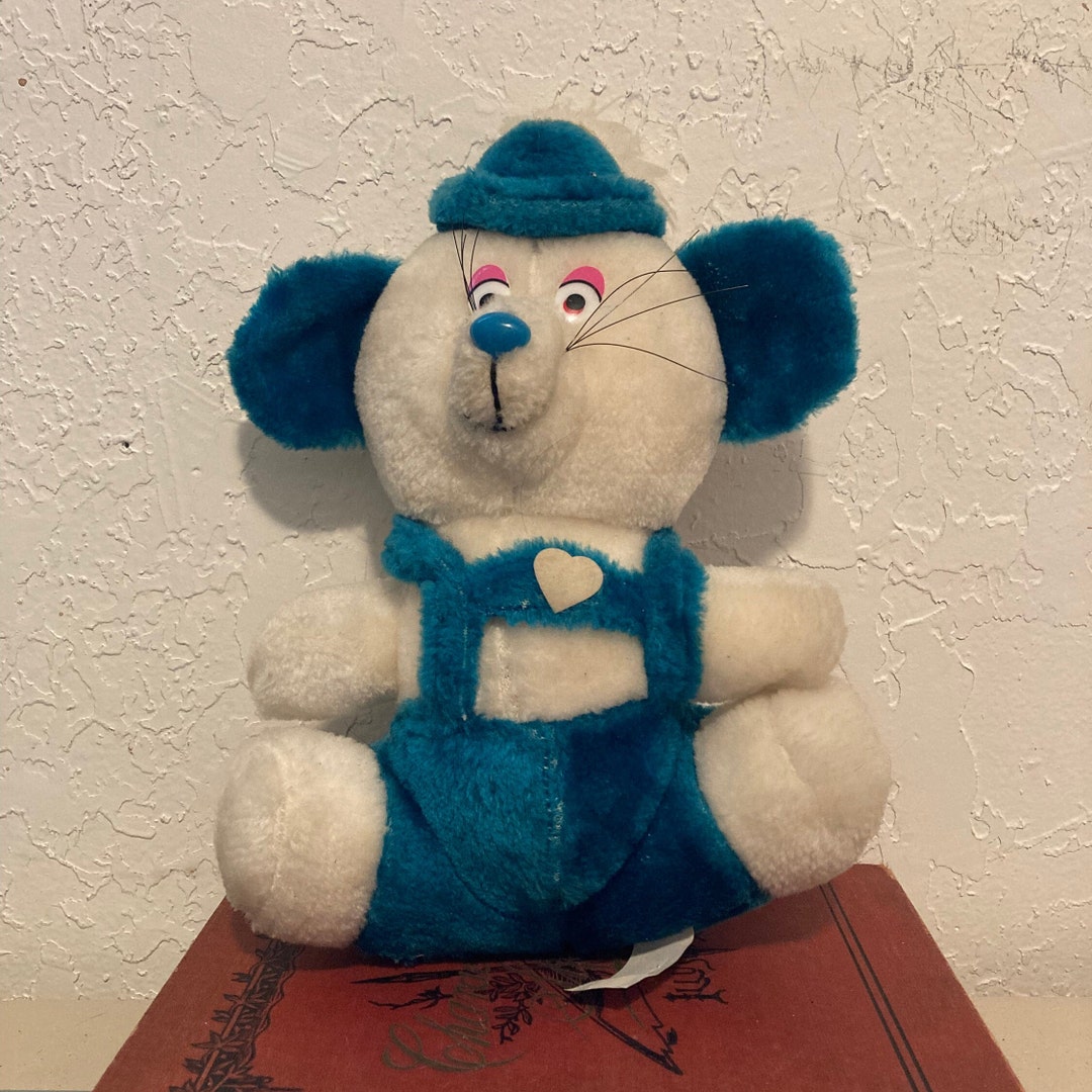 Funky Vintage Swiss Mouse Classic Toy Company Plush - Etsy
