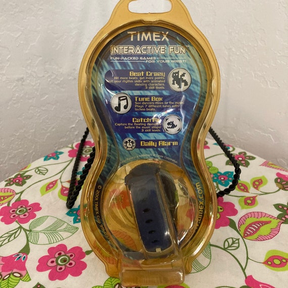 Fun Retro Timex Wrist Rave Vintage Watch-NIP - Gem