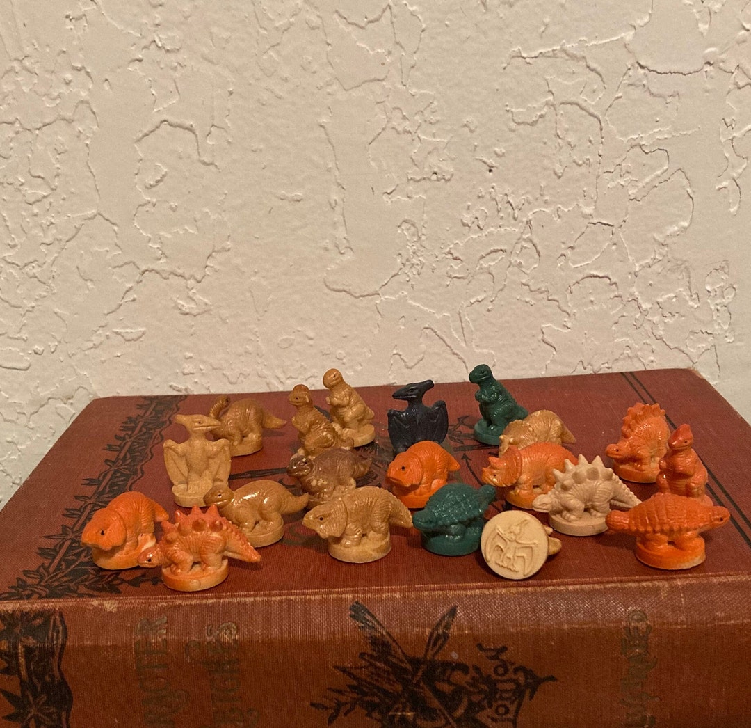 Lot of 25 Vintage Capsule Toy Dinosaur Rubber Stamps - Etsy