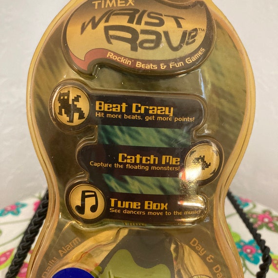 Fun Retro Timex Wrist Rave Vintage Watch-NIP - Gem