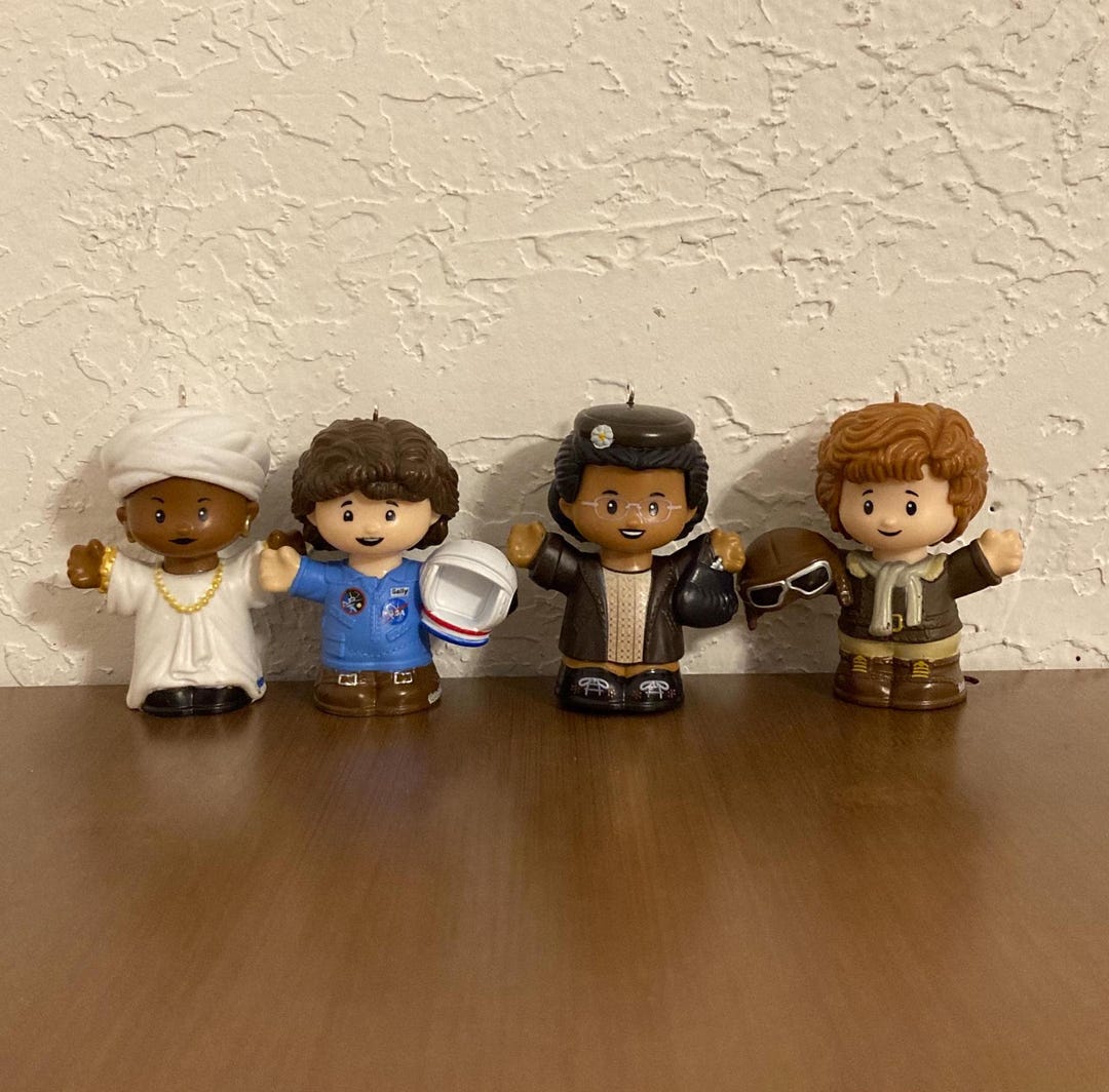 Awesome Set of 4 Repurposed Inspiring Women Little People-rosa Parks ...