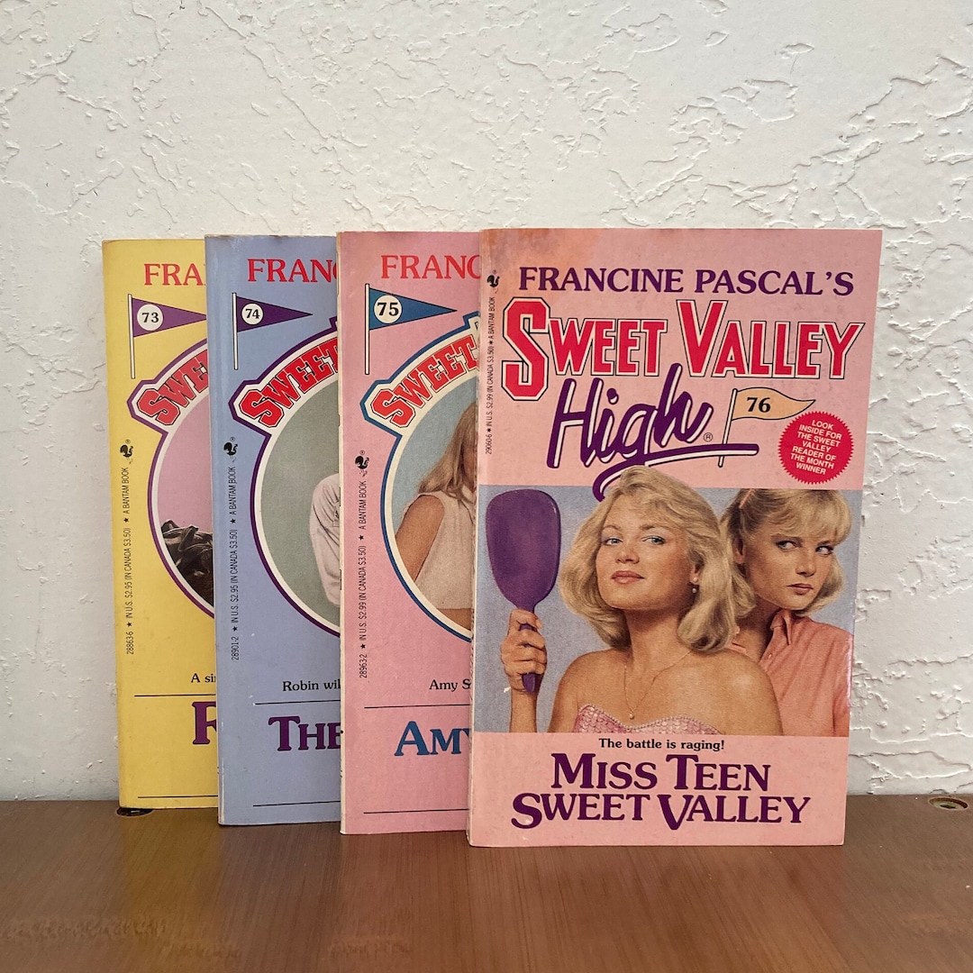 Set of Four Vintage Sweet Valley High Books by Kate William - Etsy