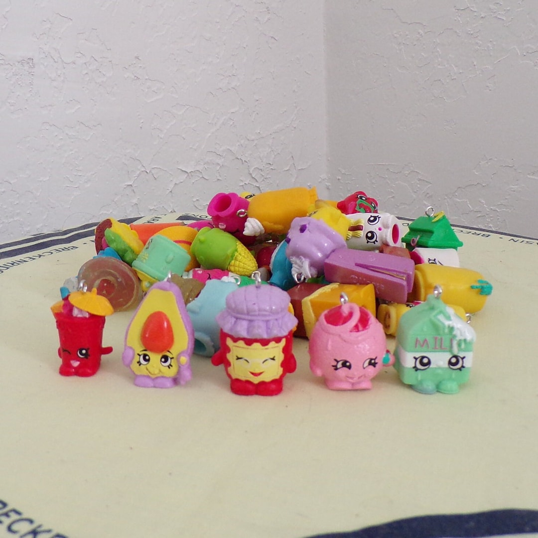 Set of 10 Upcycled Miniature Shopkins Ornaments-random Picks - Etsy