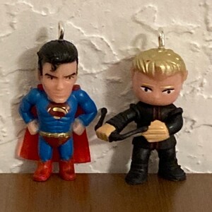 Set of 12 Repurposed Miniature Derpy Avengers Christmas Ornaments - Etsy