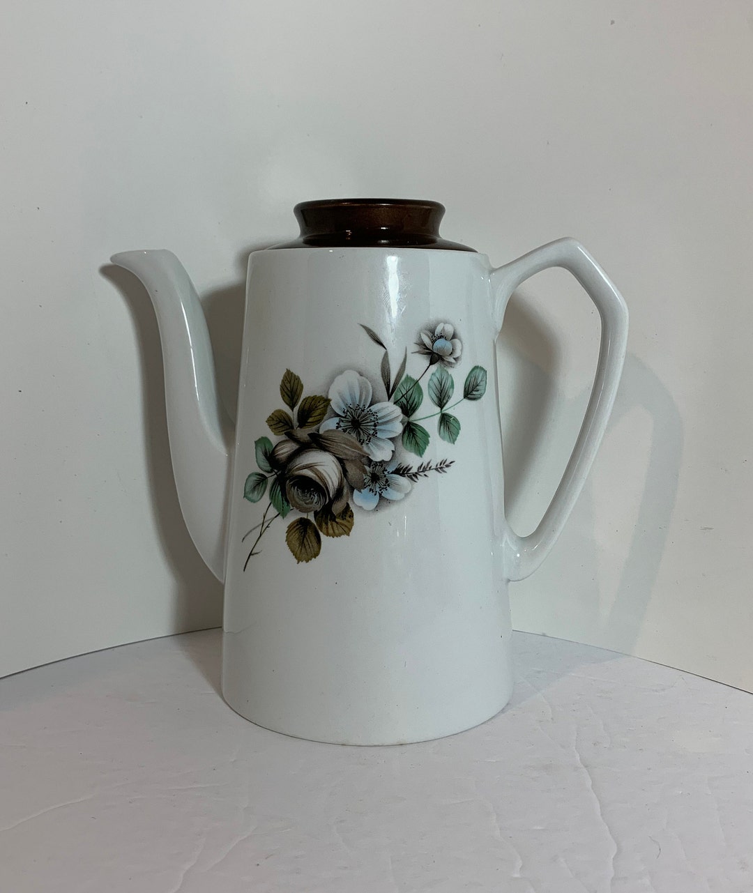 Pretty Vintage Alfred Meakin Teapot-glo White Made in England - Etsy