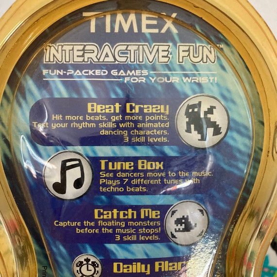 Fun Retro Timex Wrist Rave Vintage Watch-NIP - Gem