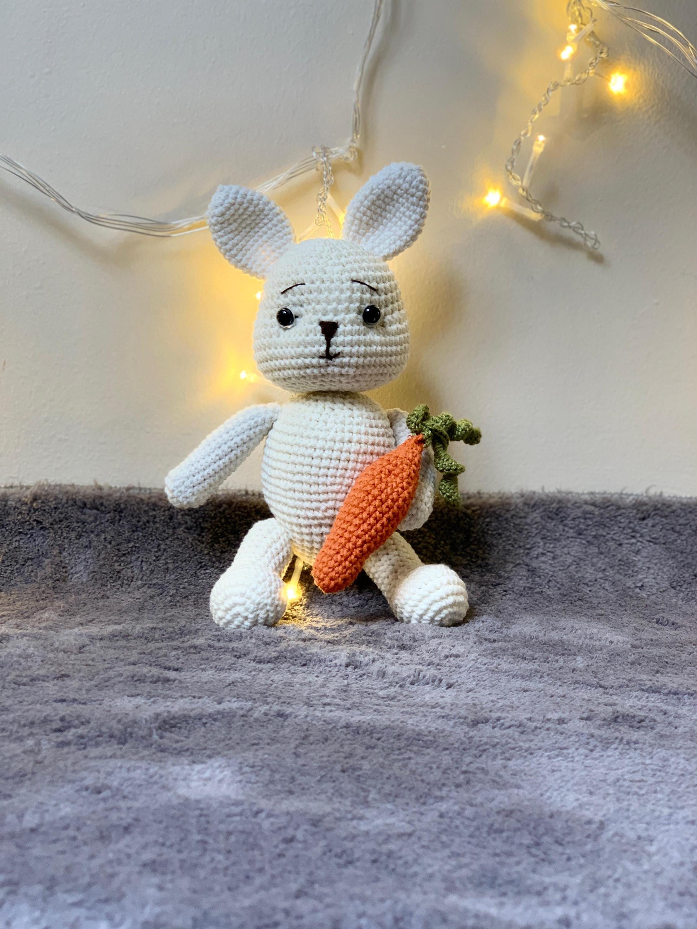 Crochet Pattern Plush Bunny, Rabbit Amigurumi Crochet Pattern Bundle ...