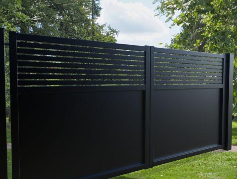 Unique Gateway Design Metal Garden Gate | Modern Fabrication Metal Yard ...