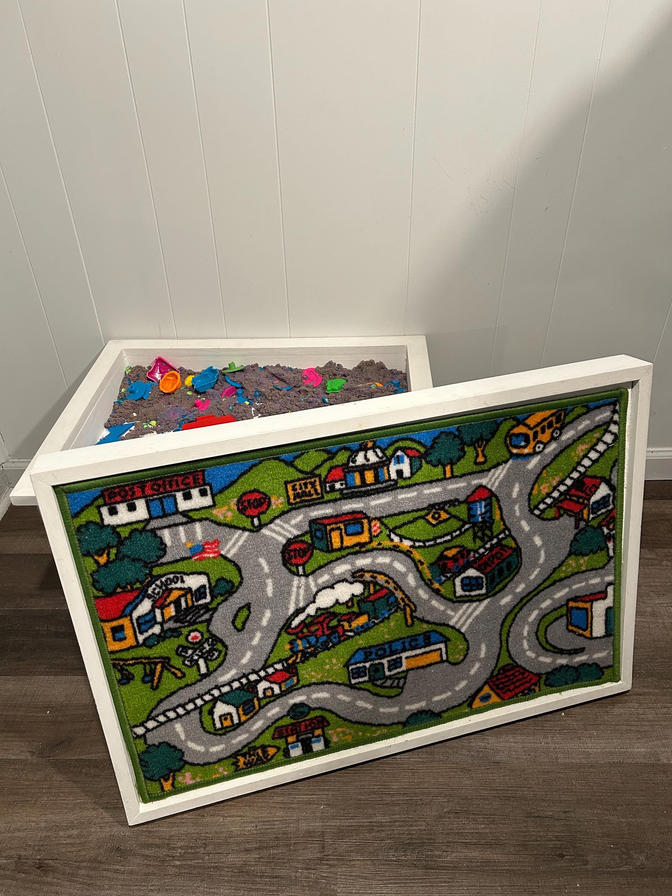Toy Storage | Sensory Play Table Parts List and DIY Build Plans - Etsy
