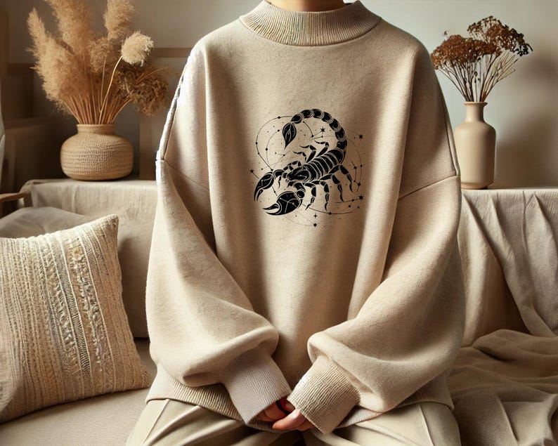 Scorpio SVG, Cutting Digital File, Bold Zodiac Laser Wood Engraving ...