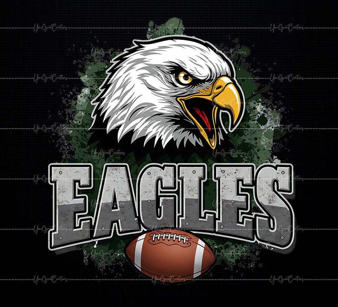 Eagles Game Day Png, Football Mascot Png, Philadelphia Png, Eagles ...