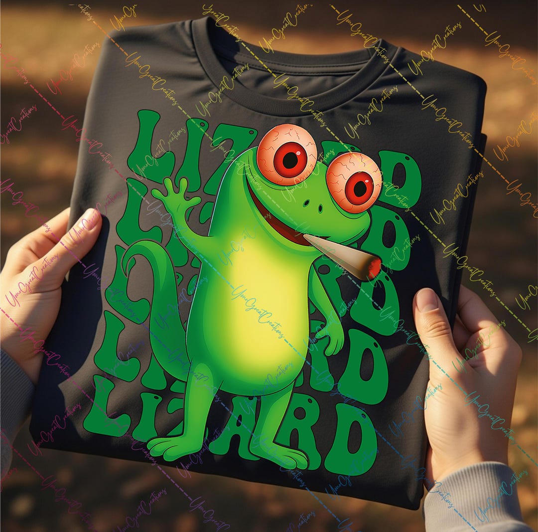 Lizard Lizard Lizard Meme Png, Tiktok Viral Meme Lizard Shirt Design ...