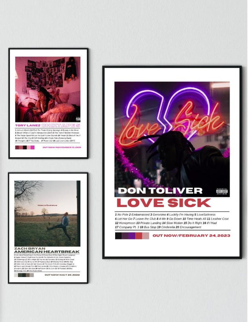 Custom Album Cover Art Poster (printed) - Etsy