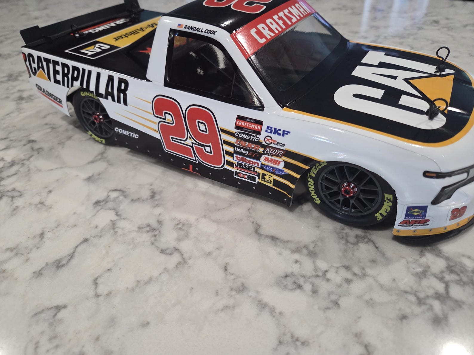 Wrap for NASCAR PROLINE Losi Body - Ford F150- Sticker Graphics Decal ...