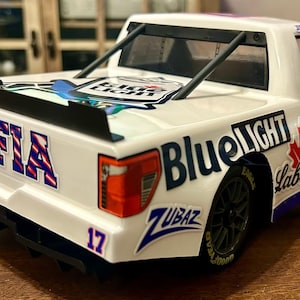 Wrap for NASCAR PROLINE Losi Body - Ford F150- Sticker Graphics Decal ...