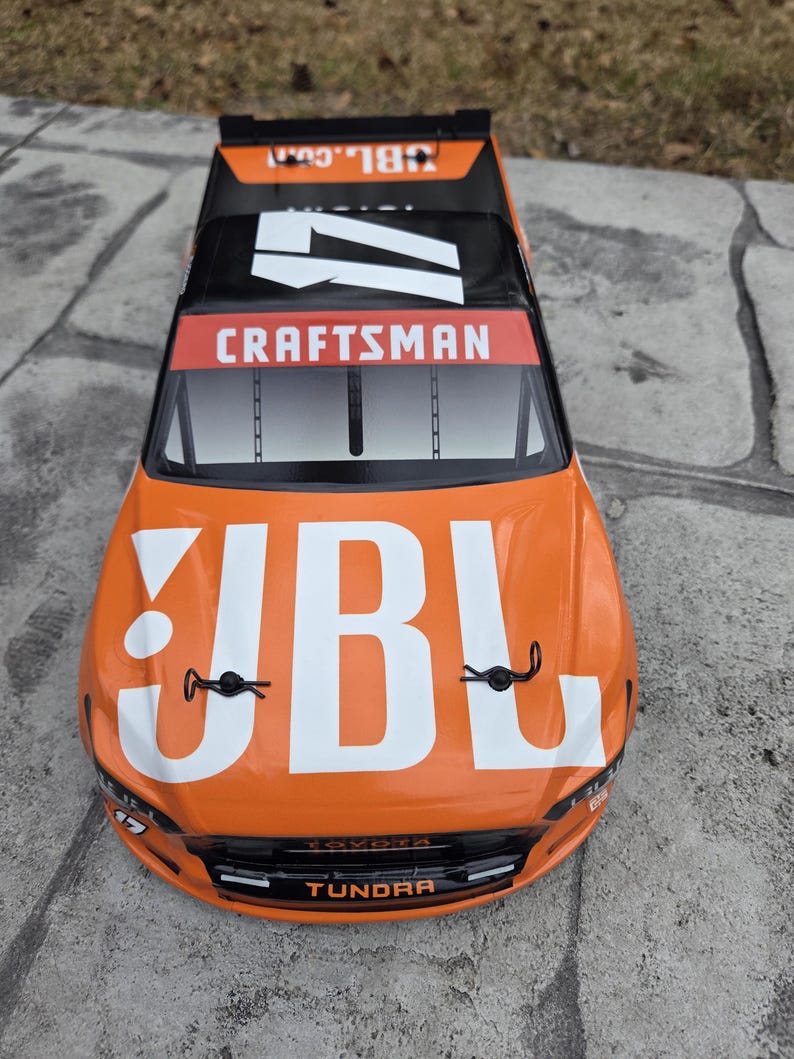 Wrap for NASCAR PROLINE Losi Body - Toyota Tundra - Sticker Graphics ...