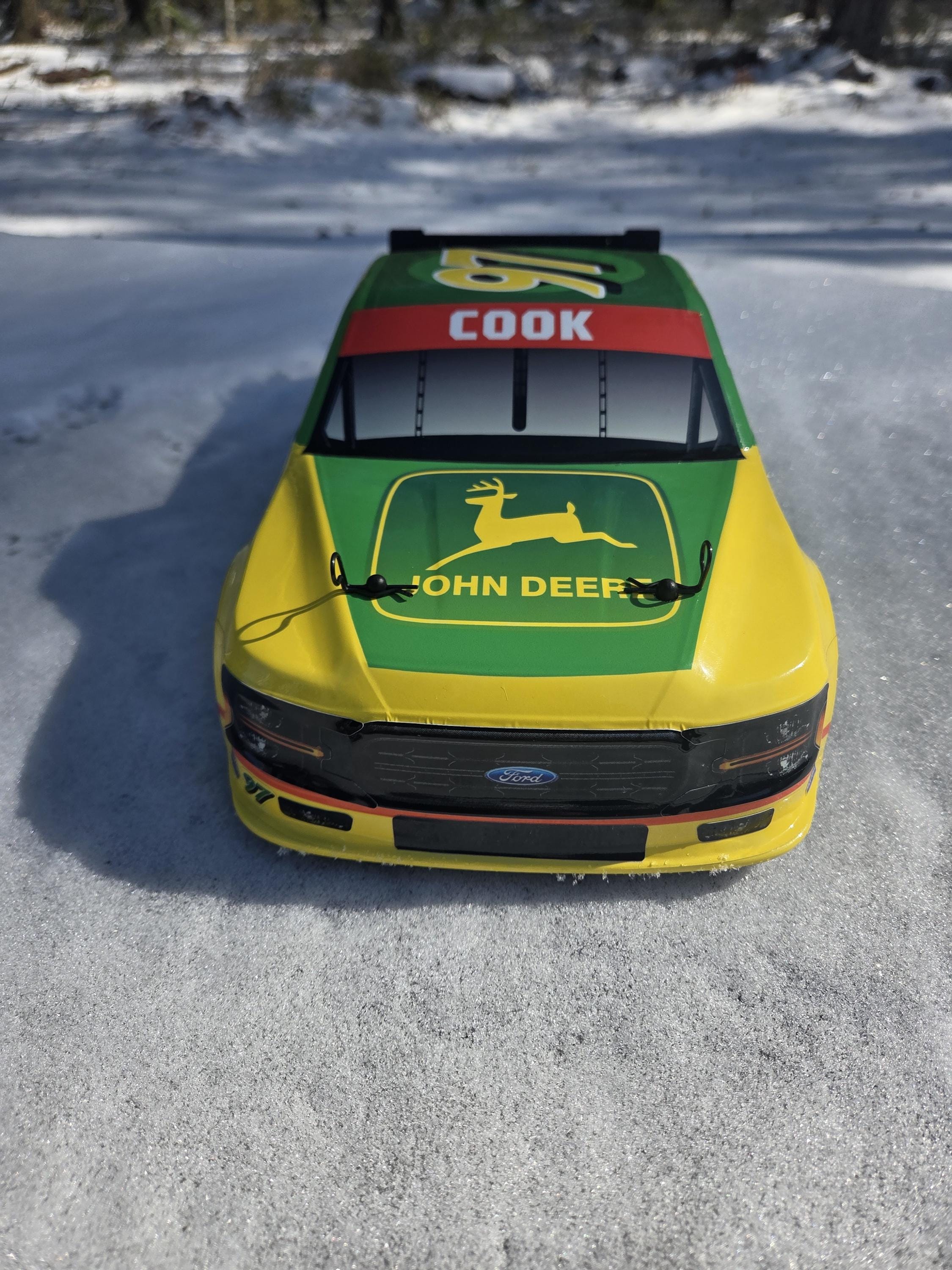 Wrap for NASCAR PROLINE Losi Body - Ford F150- Sticker Graphics Decal ...