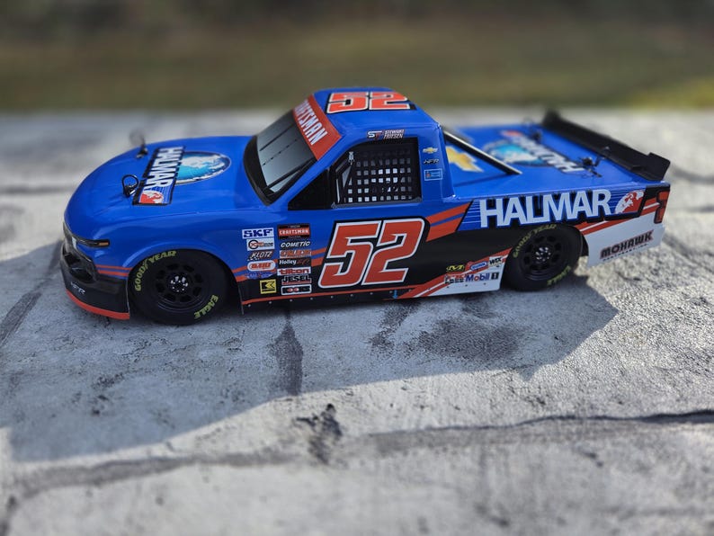 Wrap for NASCAR PROLINE Losi Body - Chevy Silverado Sticker Graphics ...