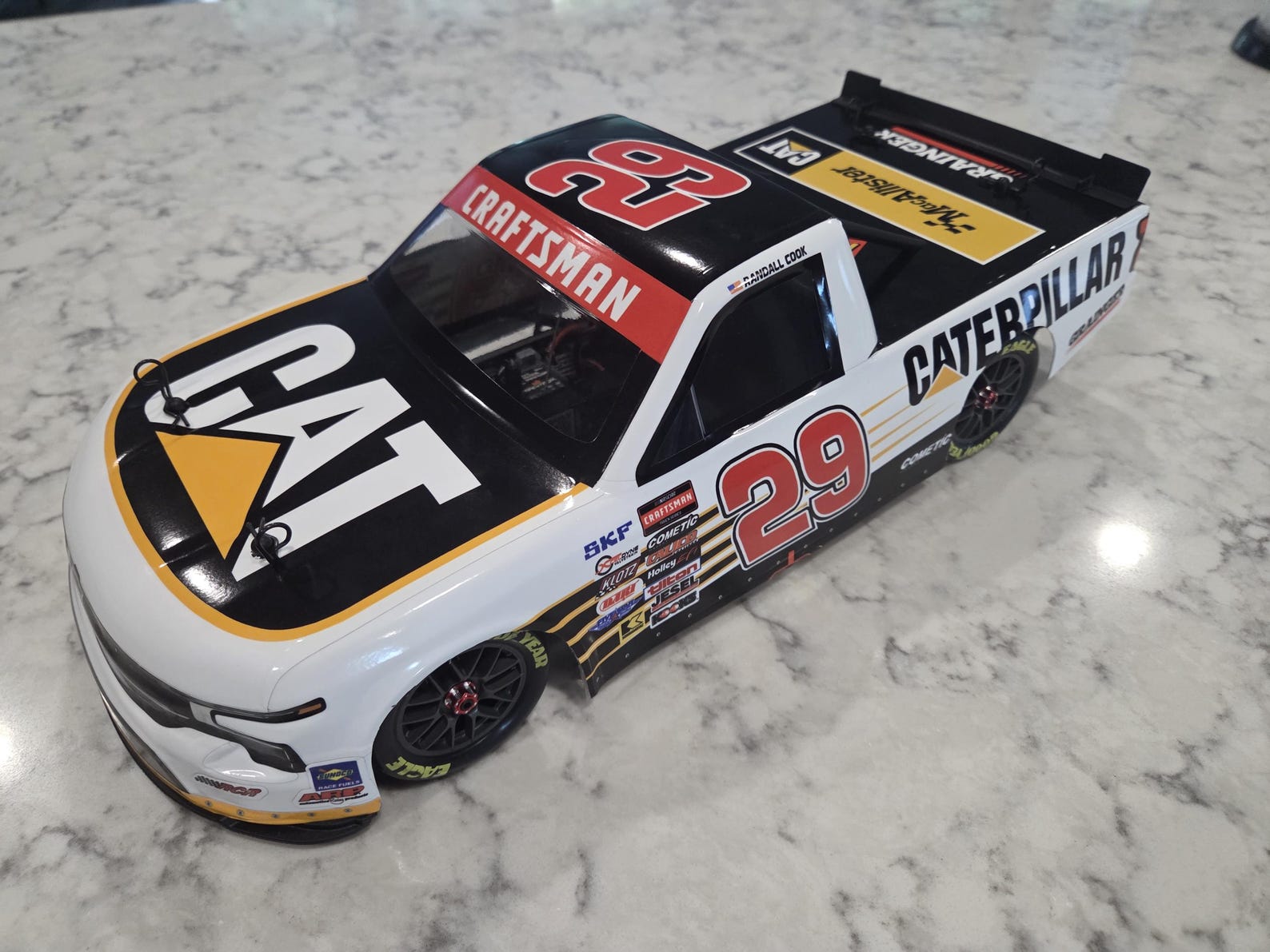 Wrap for NASCAR PROLINE Losi Body - Ford F150- Sticker Graphics Decal ...