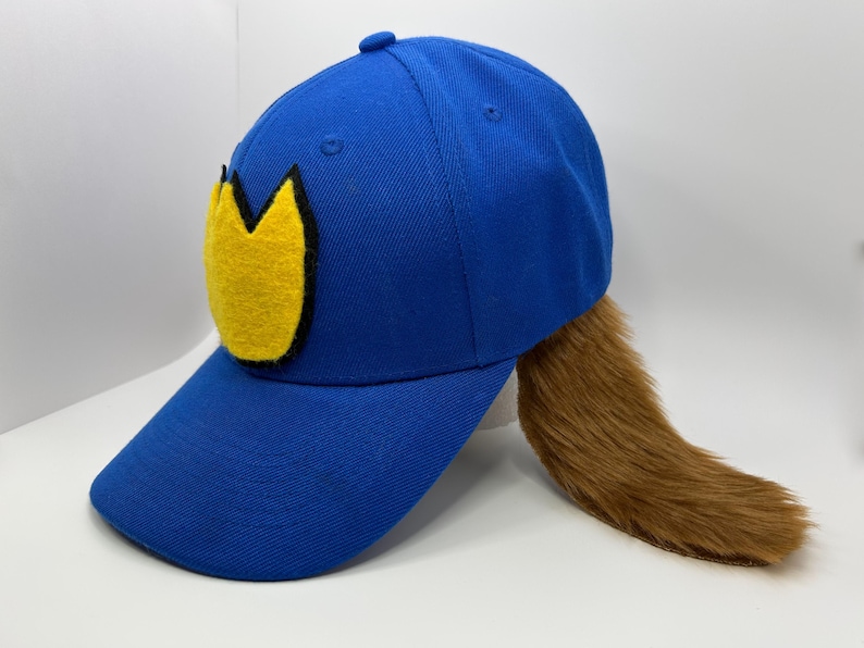 Handmade Dogman Inspired Hat With Felt Logo & Fur Ears - Etsy