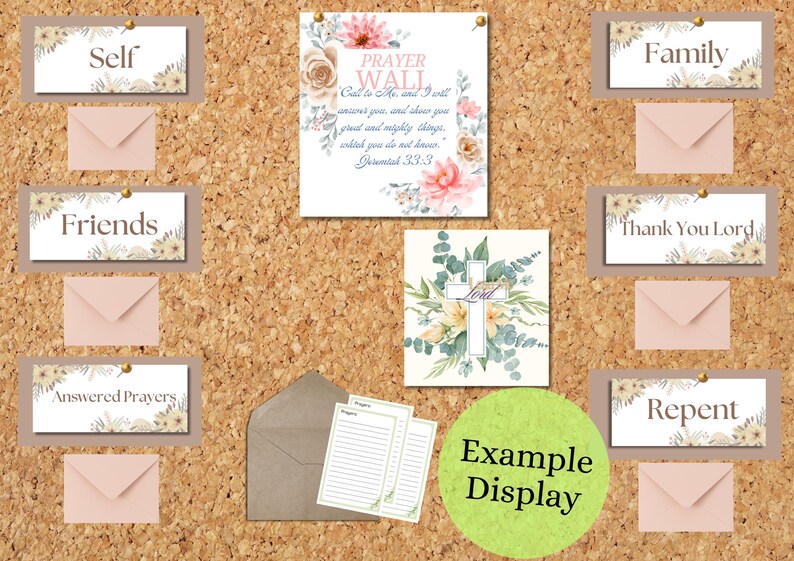 Printable Prayer Wall Bundle | Faith-based Wall Art | Christian Home ...