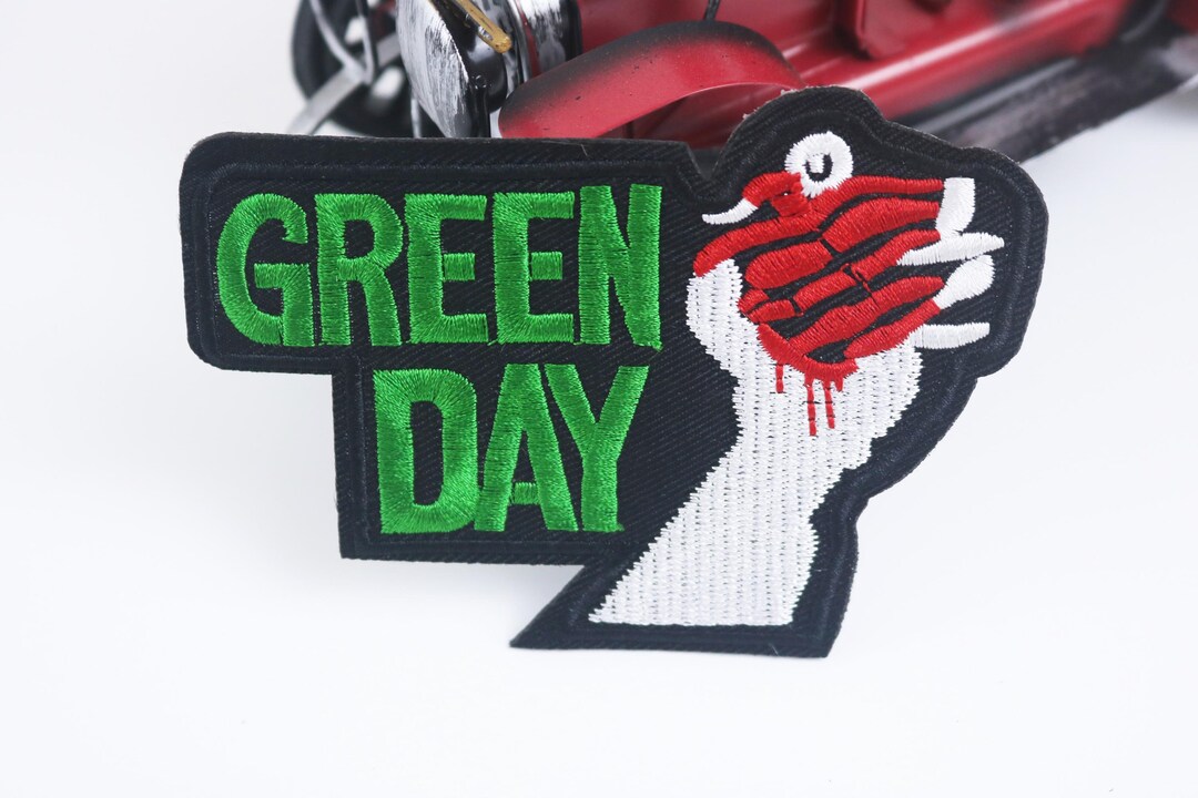 GREEN DAY Patch, Band Patch, Music Patch, Iron on Patch, Embroidered ...