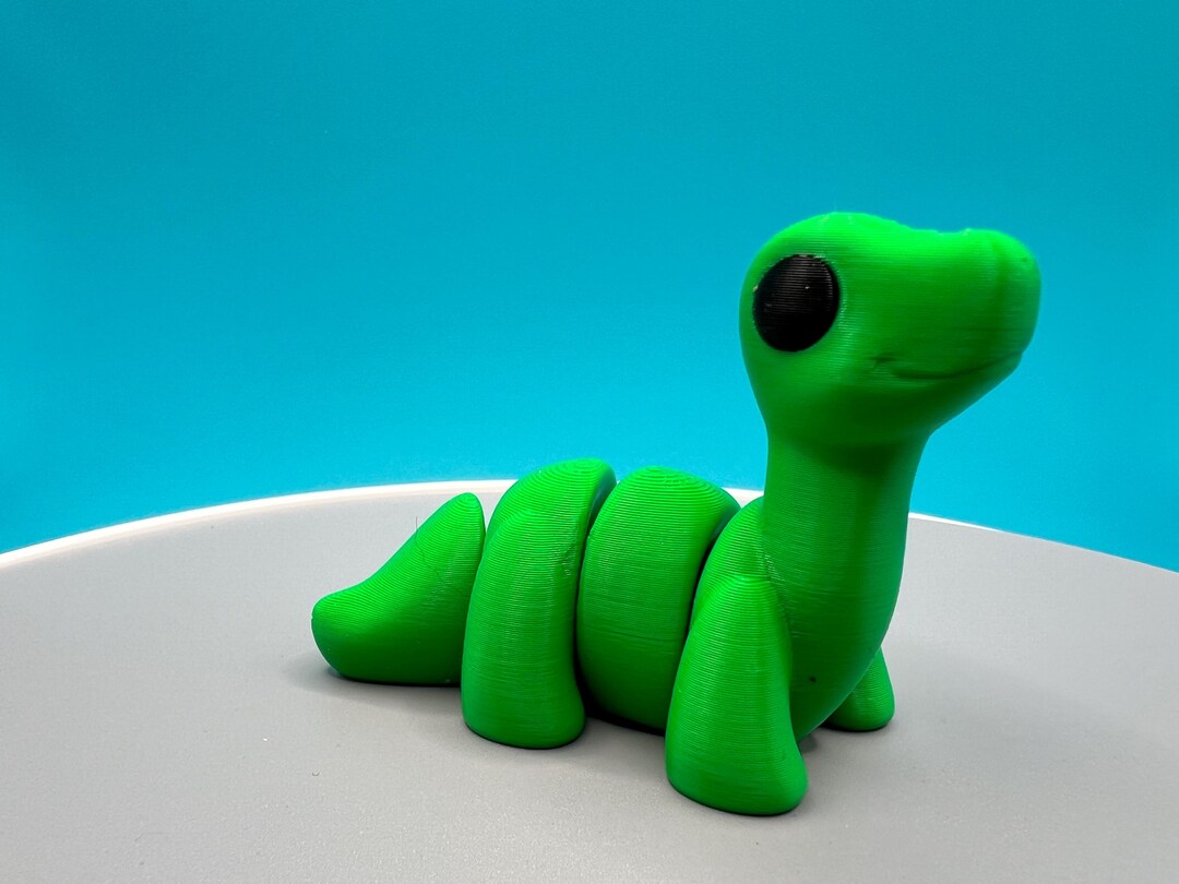3D Printed Dinosaur (brontosaurus) - Etsy