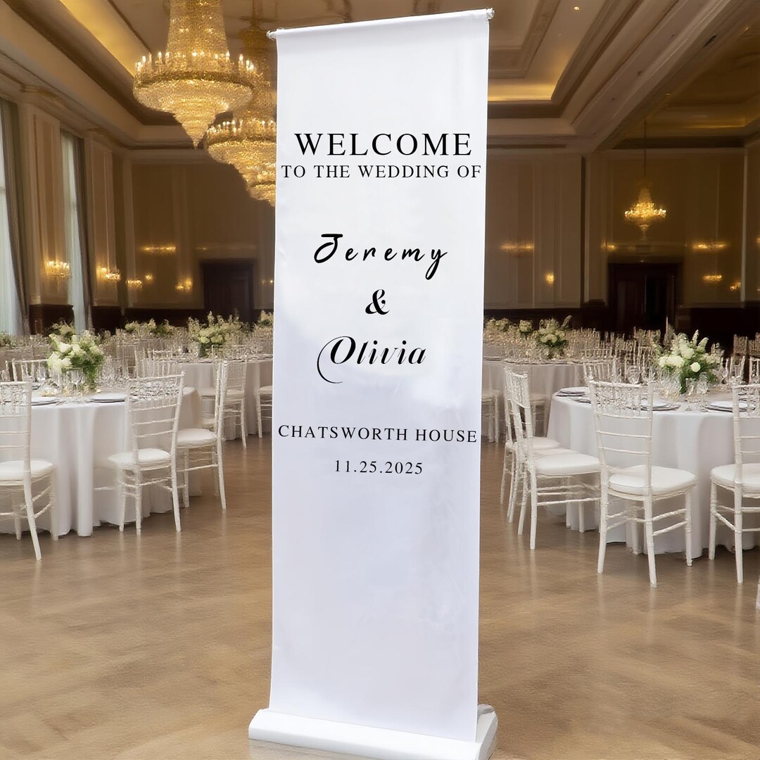 Custom Wedding Welcome Signs, Personalized Wedding Signs, Bohemian ...