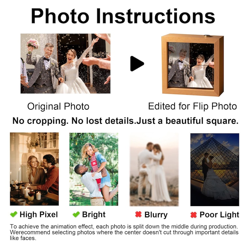 Custom Flip Book Frame Animation Wood Box,wooden Animation Album With ...