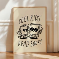 Read Books Printable, Kids Playroom Decor, Classroom Poster, Reading ...