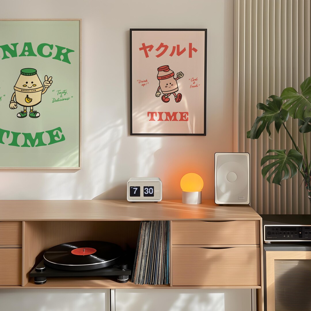 Retro Yakult Drink Poster: Asian Kitchen Wall Art (digital Download) - Etsy