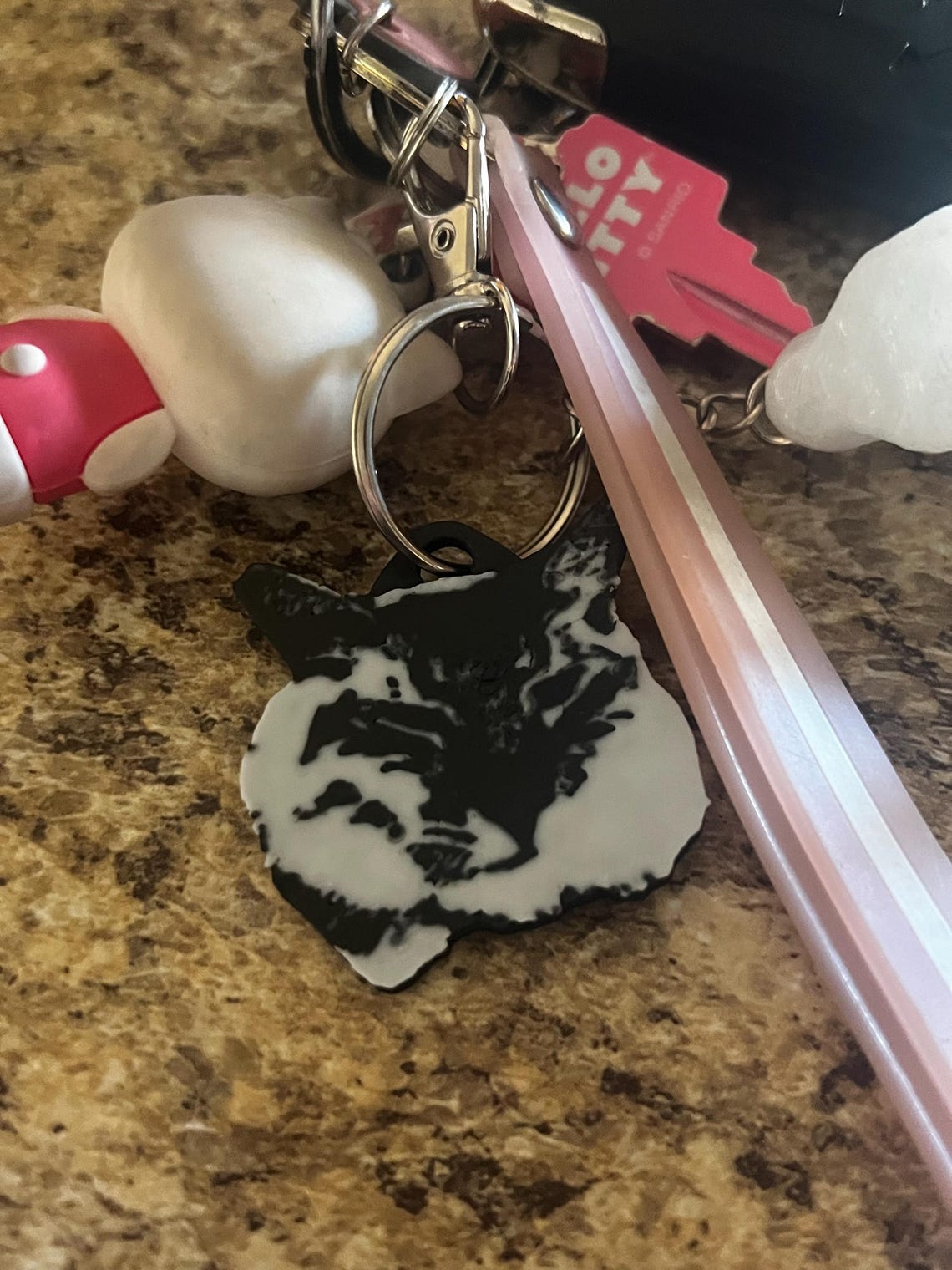 Custom 3d Printed Pet Keychains - Etsy