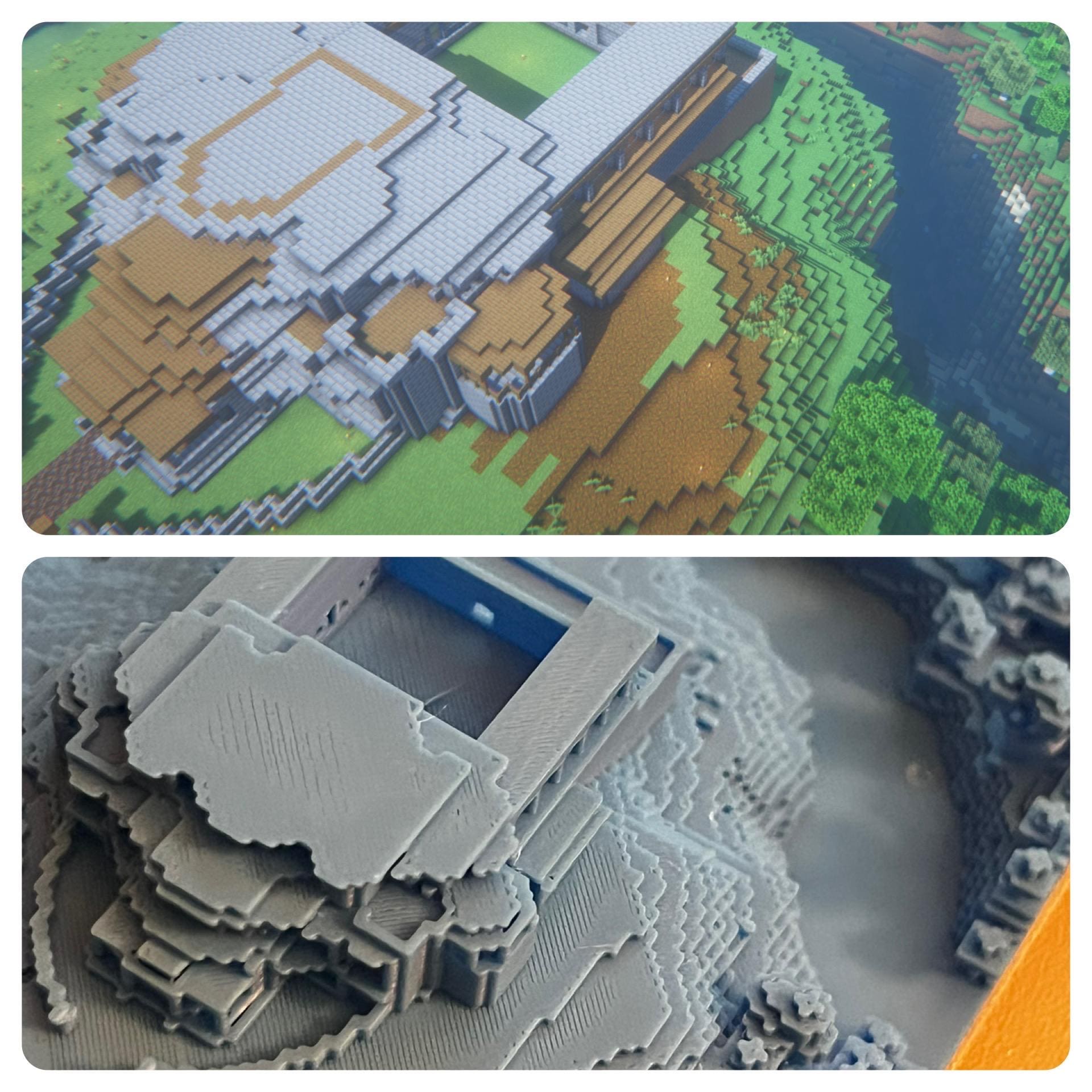 Custom 3d Printed Minecraft - Etsy