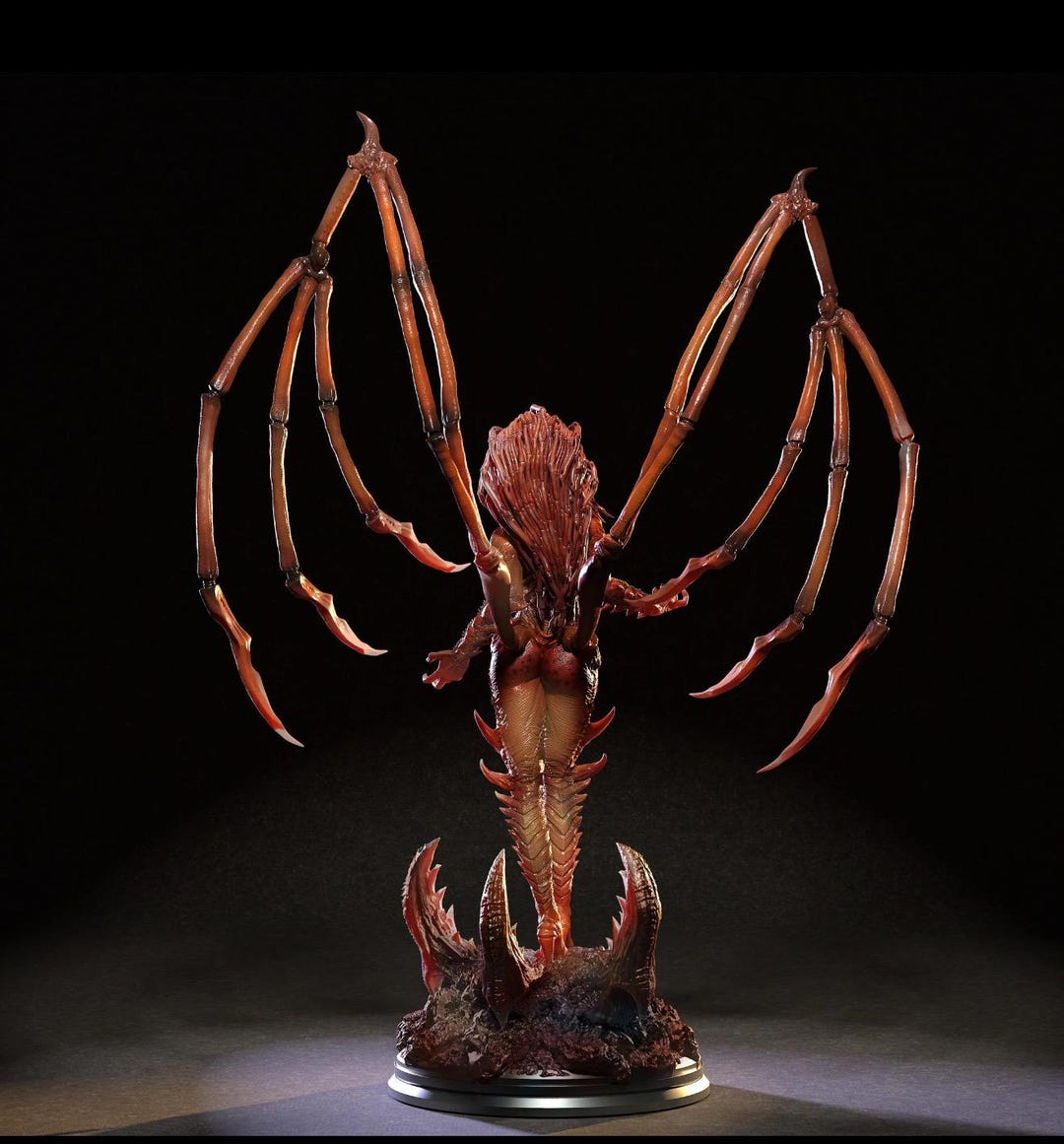 Sara, Star Figurine,handpainted Figurine,3d Printed 12k Fanart Statue ...